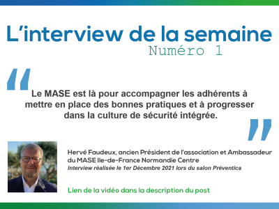 MASE IDFNC - L'interview de la Semaine #1
